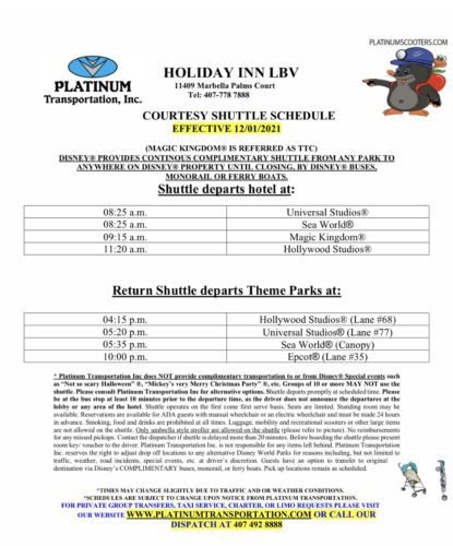 Hotel with free shuttle in Lake Buena Vista