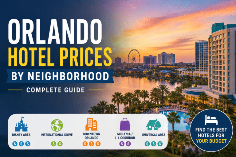 Orlando Hotel Prices by Neighborhood